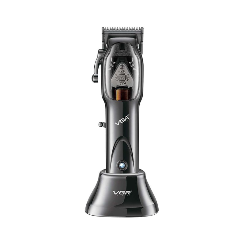 VGR V-653 Salon Series Tondeuse à cheveux professionnelle sans fil avec lames à revêtement DLC ...