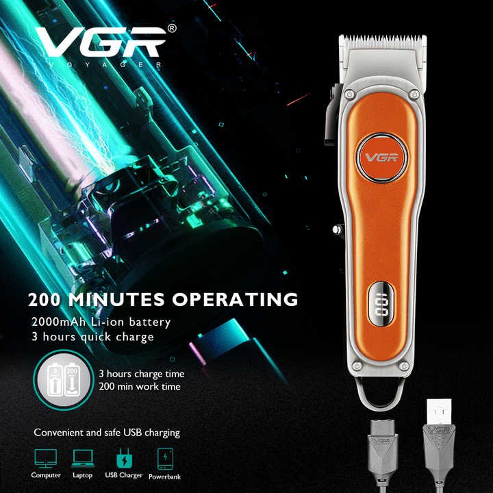 VGR V-673 Haute Qualité Longue Vie Professionnel Cheveux De Coupe – VGR STORE